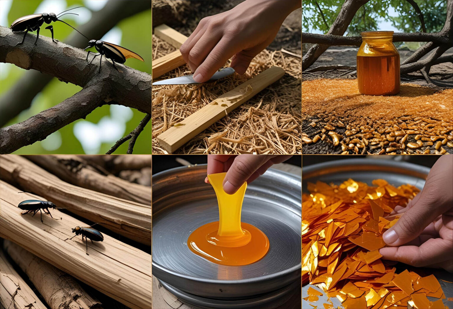 How Shellac is Made: From Tree to Trade - Sitaram Saraf